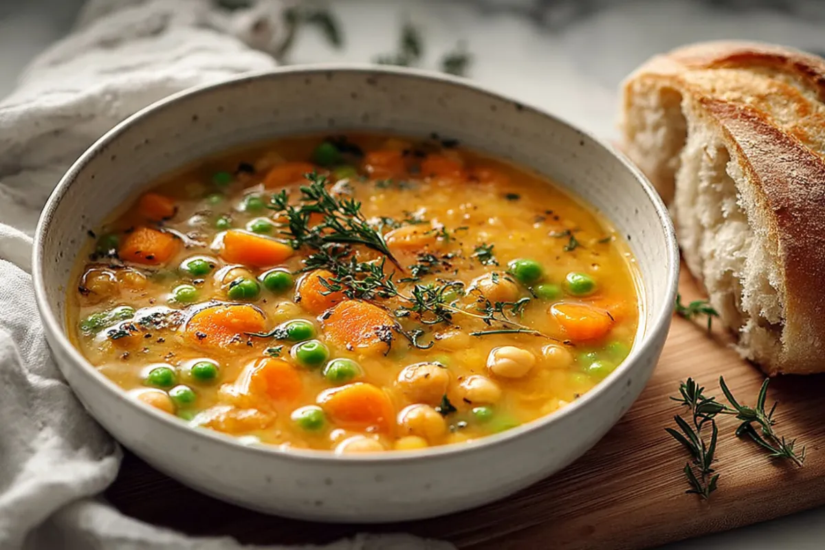 One-Pot Creamy Vegetable Soup Recipe