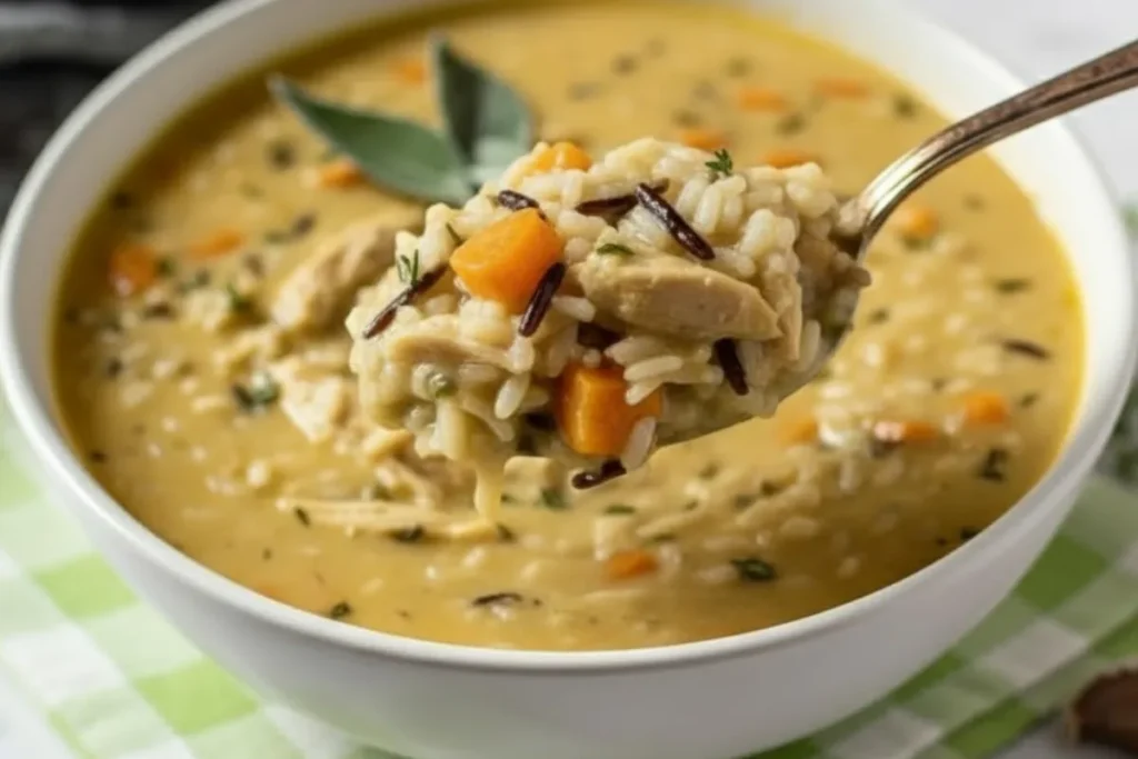 How to Make Creamy Turkey Rice Soup in 30 Minutes