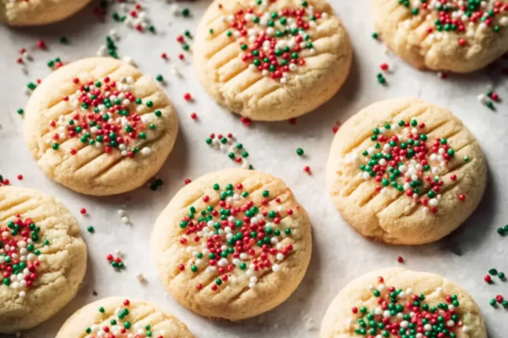 Easy Whipped Shortbread Cookies Recipe for Holidays