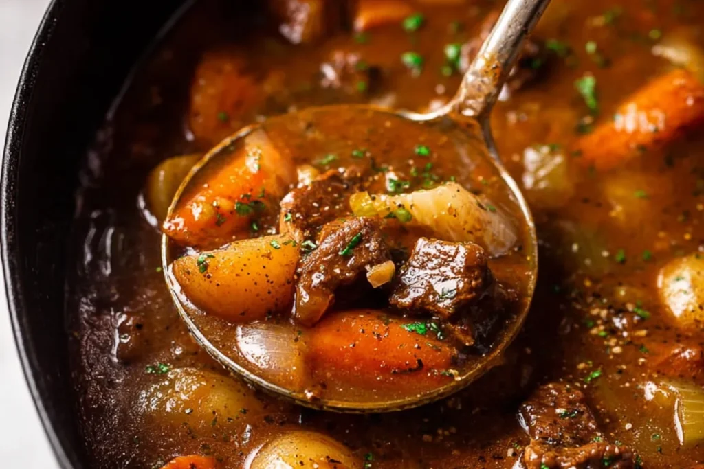 Old Fashioned Beef Stew Recipe Tender & Hearty in 2 Hours