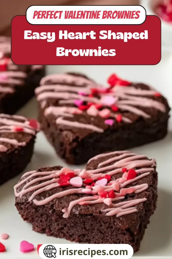 Heart Shaped Brownies Recipe Easy Valentine Brownies