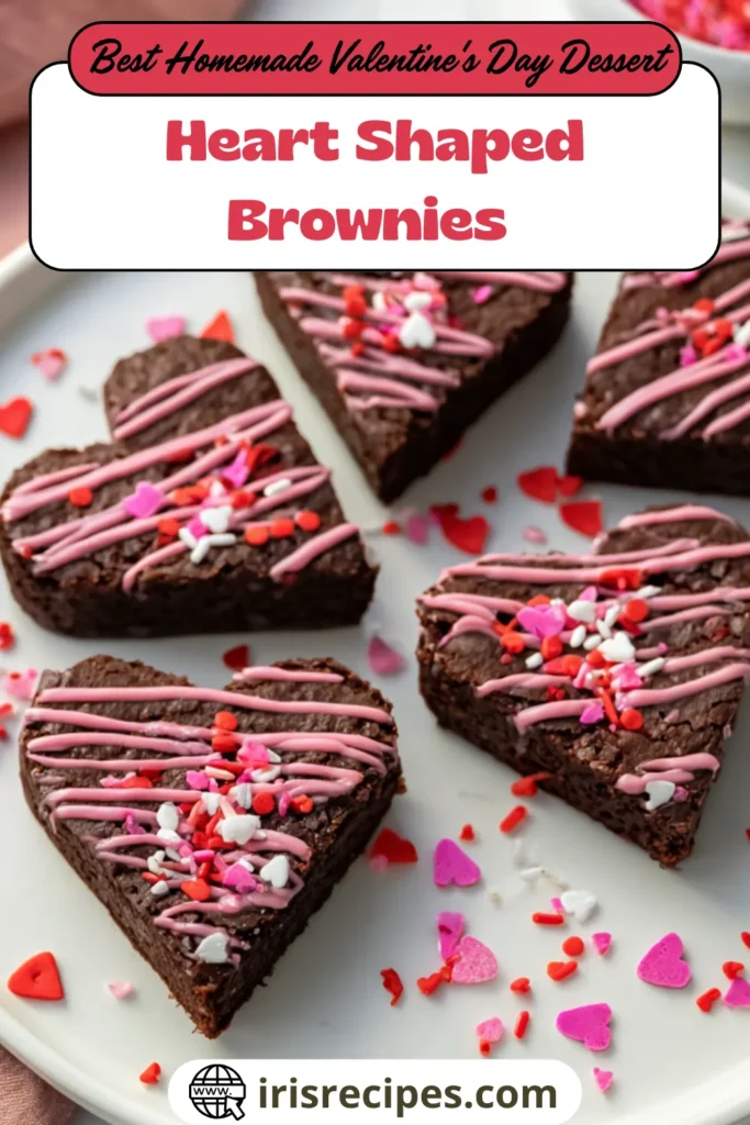 Heart Shaped Brownies Recipe Easy Valentine Brownies