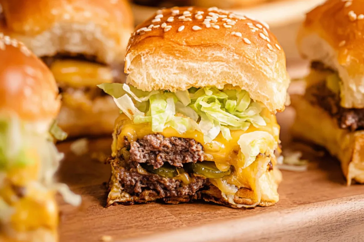 Big Mac Sliders Recipe | Easy Copycat Mini Burgers