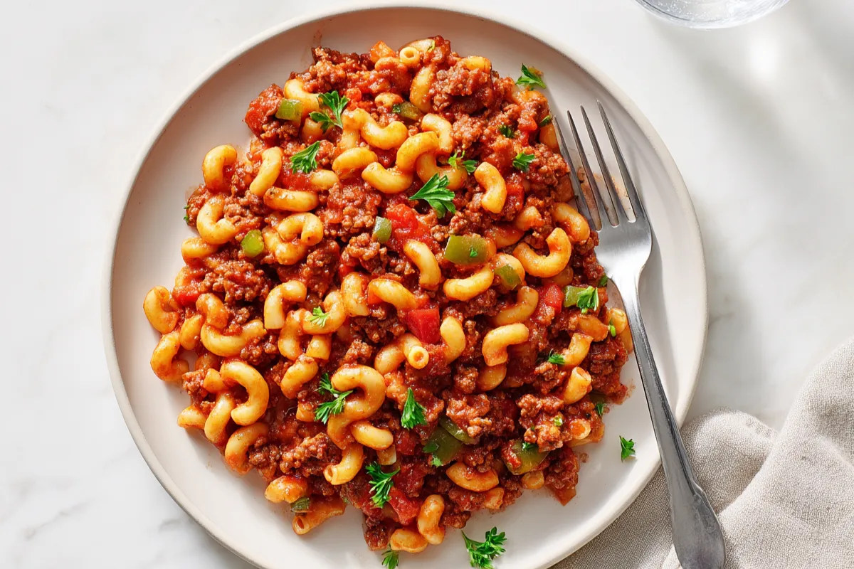 American Chop Suey Recipe - Easy 30-Minute Dinner