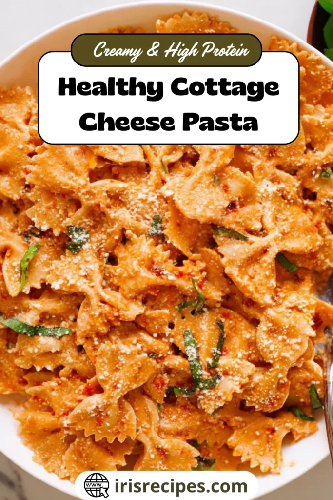 Cottage Cheese Pasta Recipe - Quick & Creamy 20 Minutes
